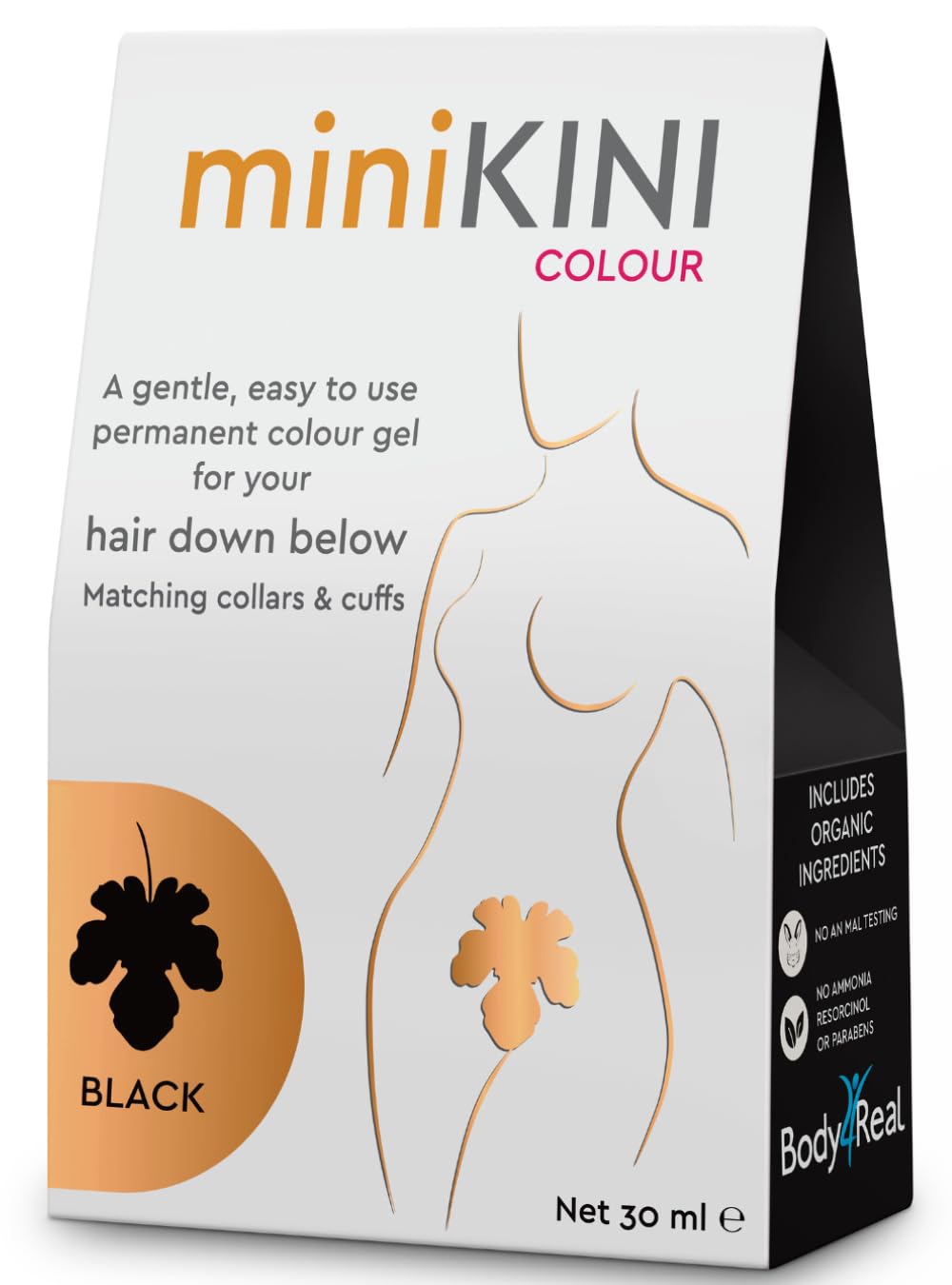 Minikini Colour - Organic Color For Bikini Hair Black – feelforever21